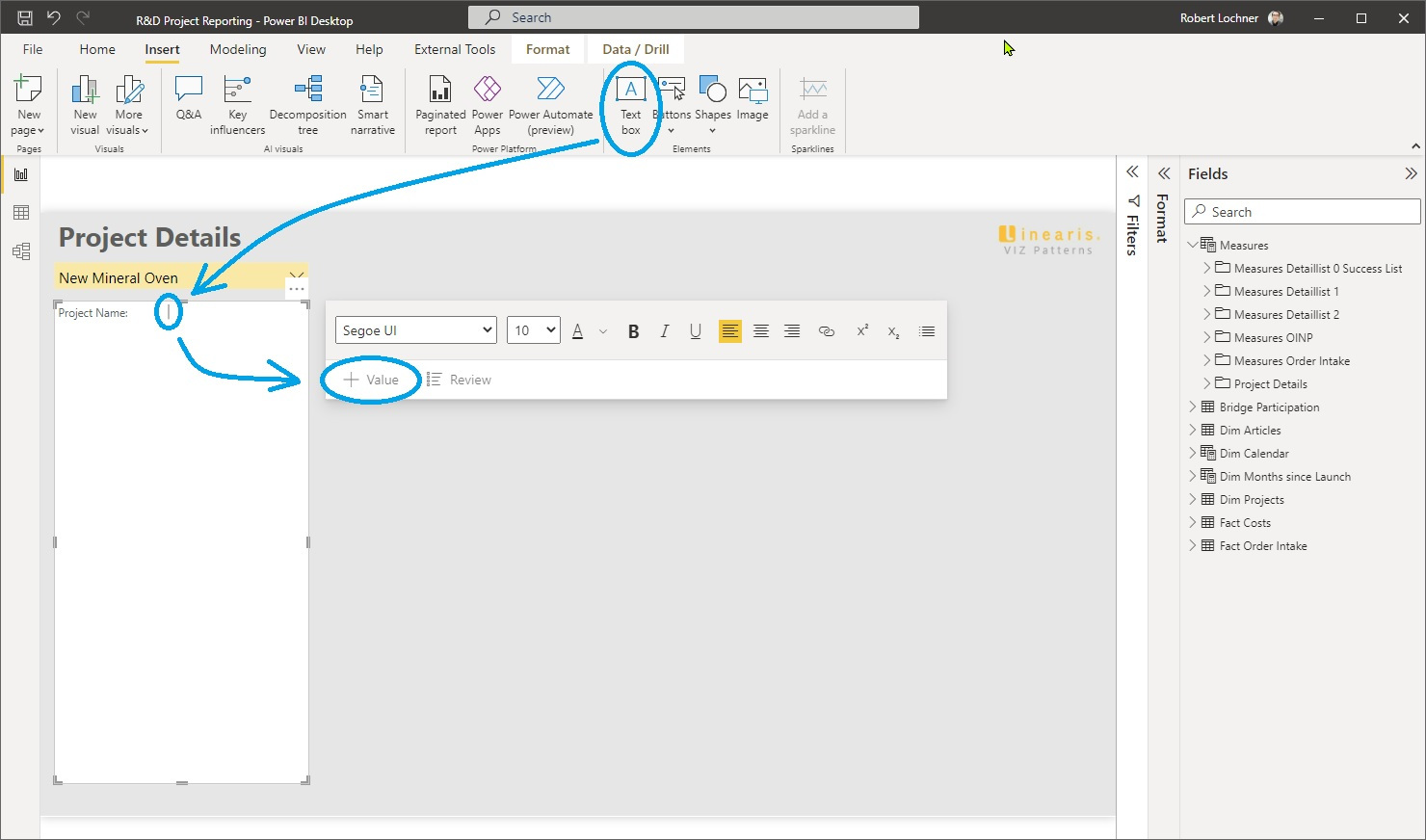 Visualisierung von Stammdaten in Power BI – Linearis :: Power BI & data1.io