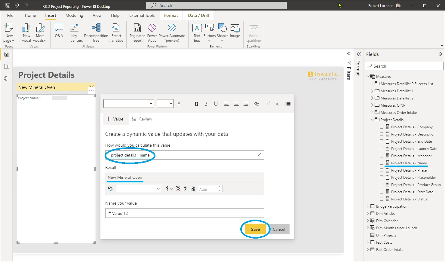 Visualisierung von Stammdaten in Power BI – Linearis :: Power BI & data1.io