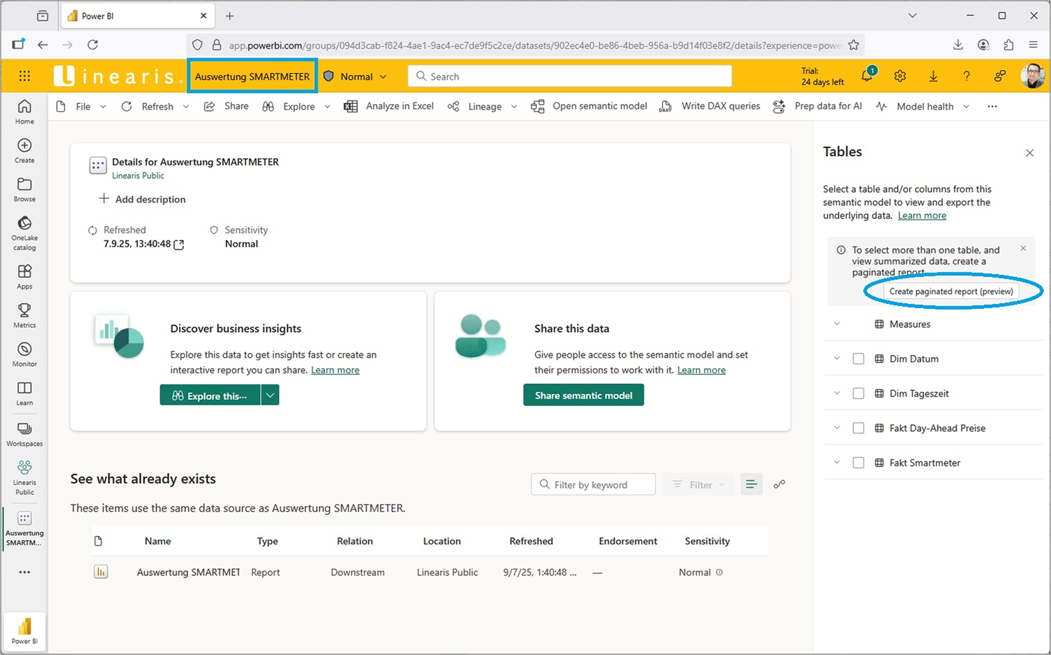 Paginated Reports – Teil 1 Erstellung mit dem Power BI Editor ...