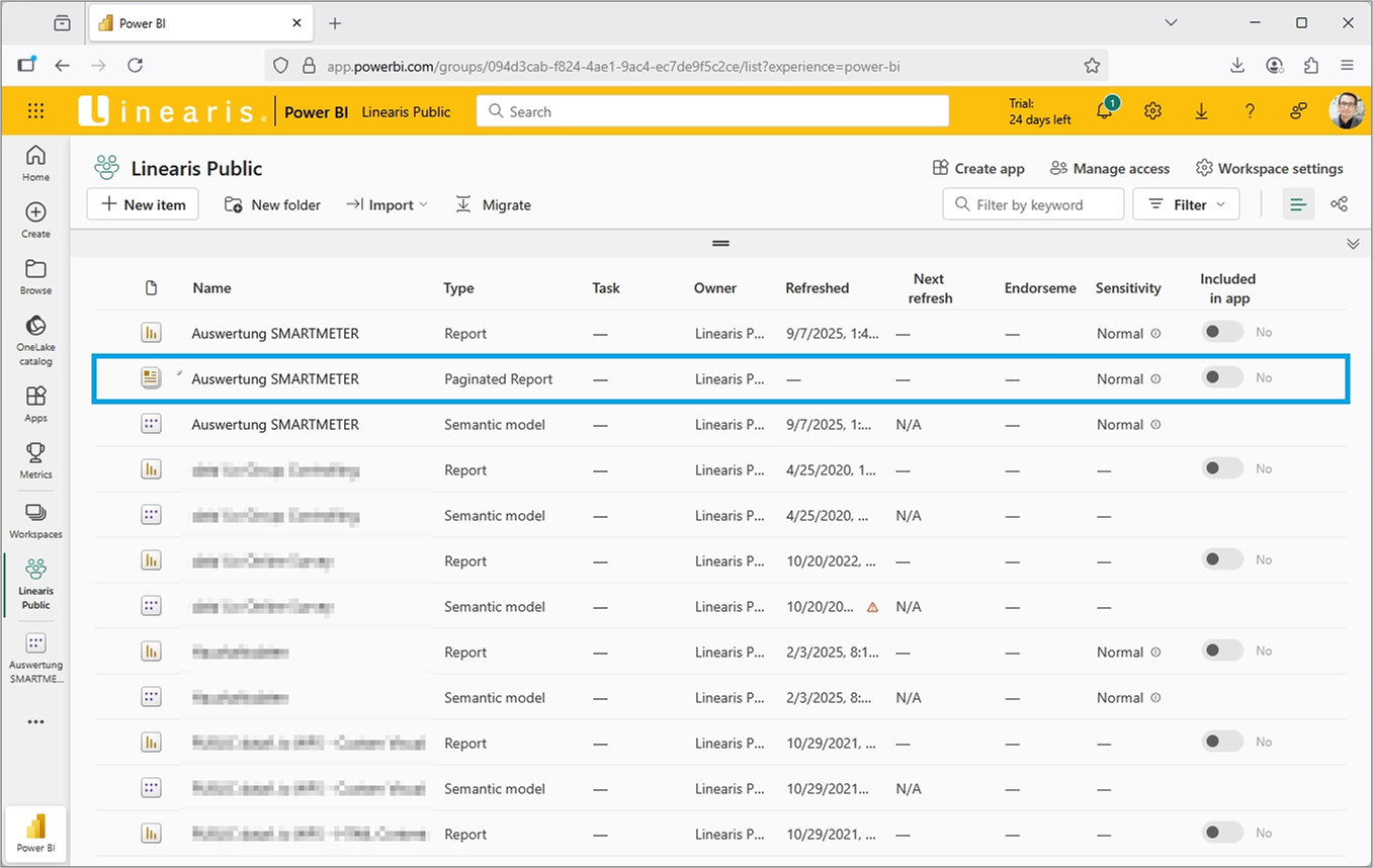 Paginated Reports – Teil 1 Erstellung mit dem Power BI Editor ...
