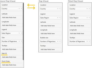 Azure Map Visual in Power BI (Teil 1) – Vergleich der allgemeinen ...