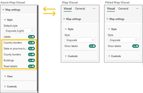 Azure Map Visual in Power BI (Teil 1) – Vergleich der allgemeinen ...
