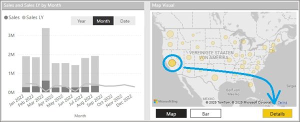 Azure Map Visual in Power BI (Teil 1) – Vergleich der allgemeinen ...