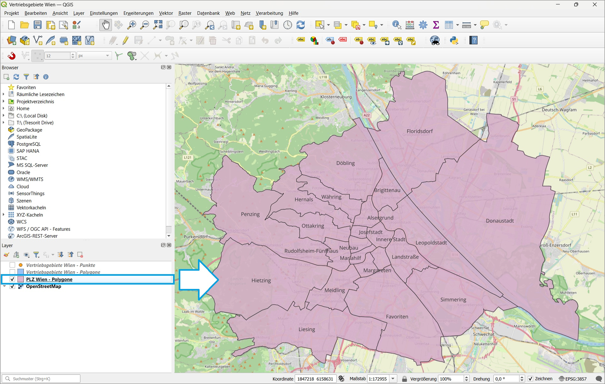 Individuelle Polygone mittels Azure Map Reference Layer visualisieren ...