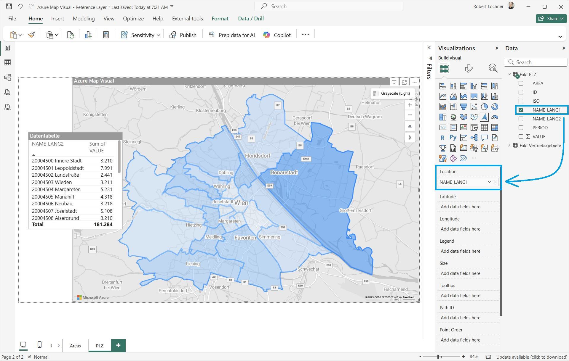 Individuelle Polygone mittels Azure Map Reference Layer visualisieren ...