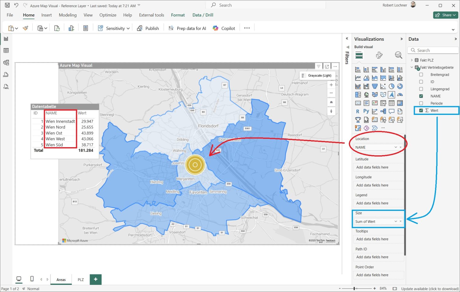 Individuelle Polygone mittels Azure Map Reference Layer visualisieren ...