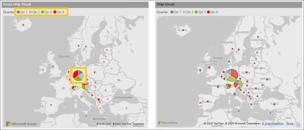 Azure Map Visual in Power BI (Teil 2) – Punktvisualisierungen im ...