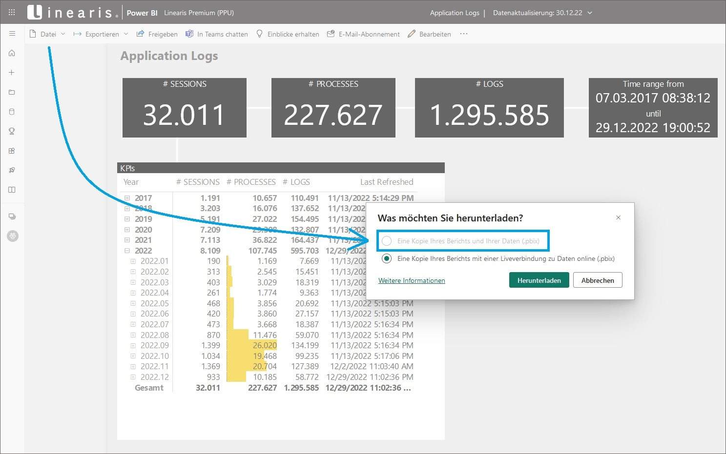 Incremental Refresh in Power BI: Teil 2 Praxisthemen – Linearis ...