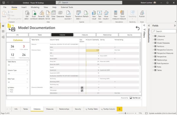 Externe Tools in Power BI Desktop: Teil 2 Analysetools SQLBI Bravo, Power BI Helper und Model ...