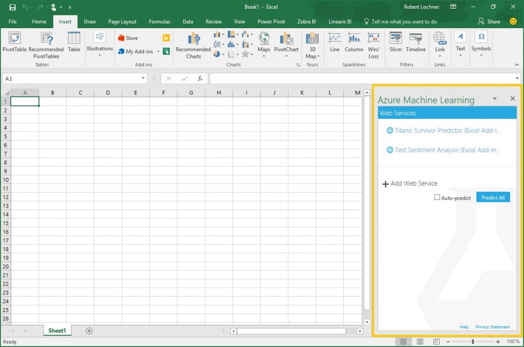 Vorstellung der Office (Web) Add-Ins und wie diese die Möglichkeiten von Excel um Webservices ...