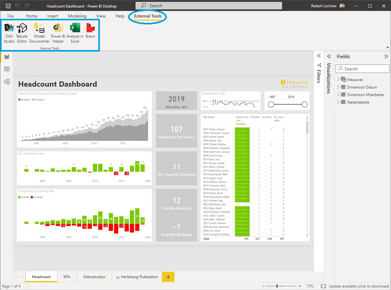 Externe Tools in Power BI Desktop: Teil 1 Installation mit Business Ops ...
