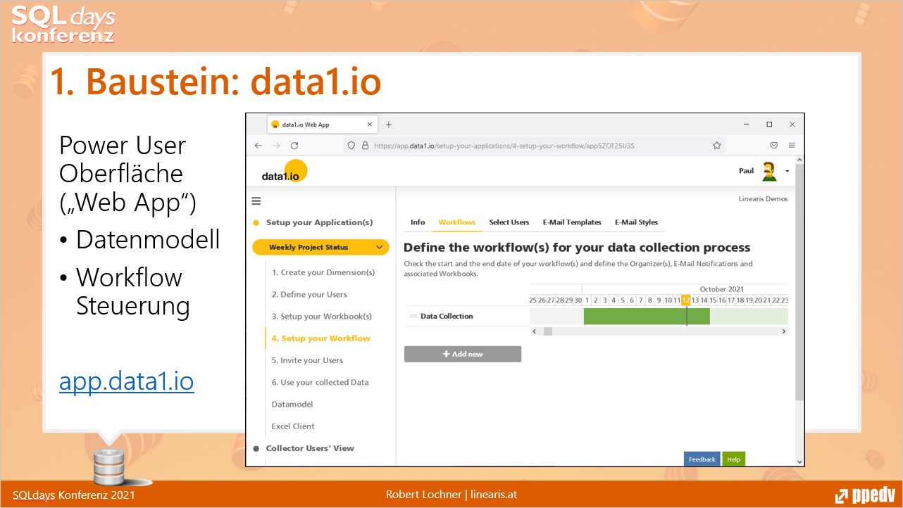 Session „Power BI und Datenerfassung“ bei den SQL Days 2021 – Linearis ...