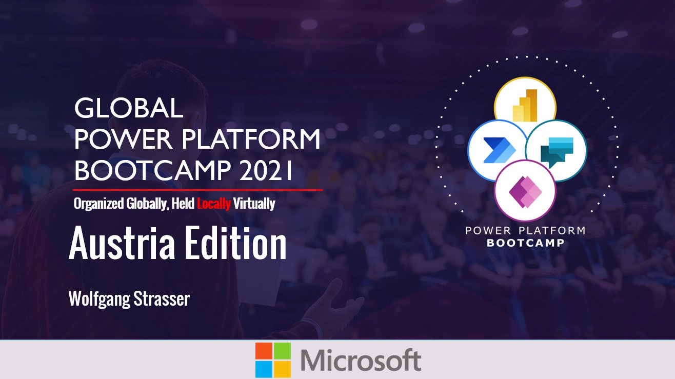 Erfahrungsbericht vom Global Power Platform Bootcamp 2021 in Wien – Linearis :: Power BI & data1.io