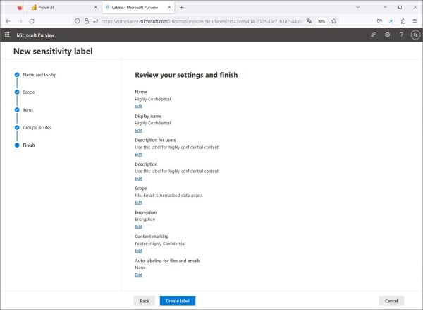 Data Governance in Power BI mit den Sensitivity Labels – Linearis ...
