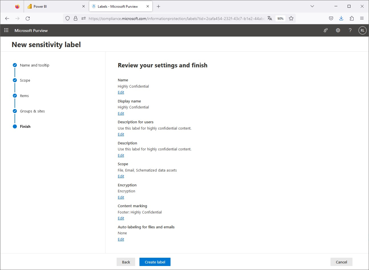 Data Governance in Power BI mit den Sensitivity Labels – Linearis ...