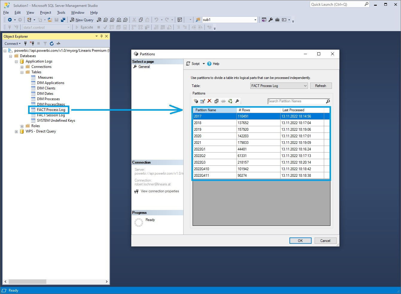 Incremental Refresh in Power BI: Teil 1 Aktivierung – Linearis :: Power ...